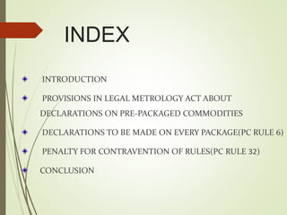 packeged commodity rules 2011.pptx