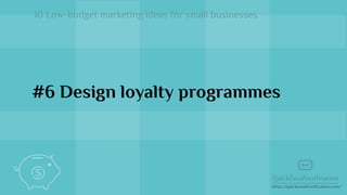 Powerful Marketing Tips for Small Businesses | PPT