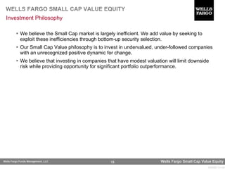 Small Cap Value Equity Pitchbook | PPT