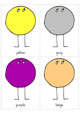 Small colors-words | PDF