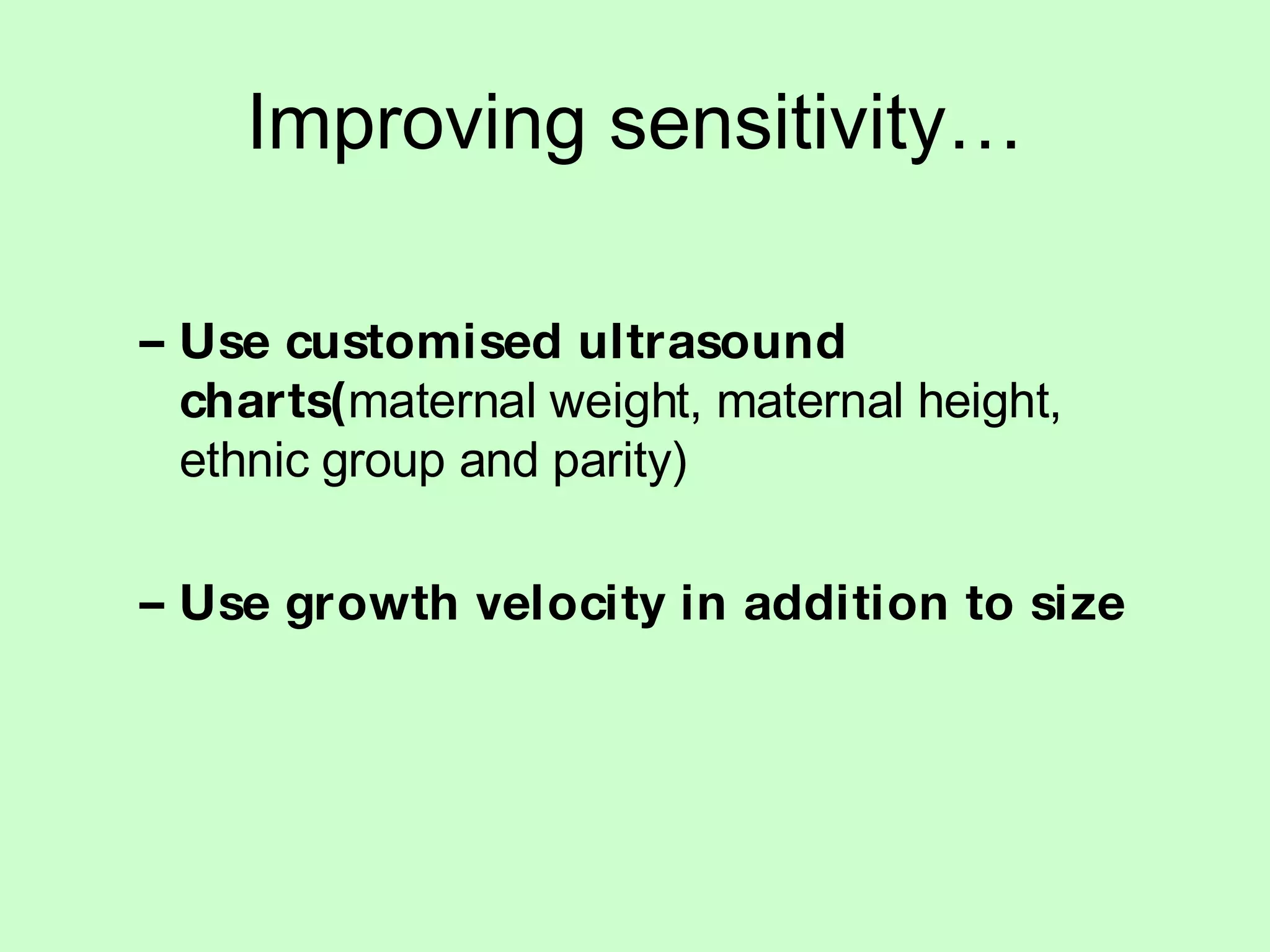 Small For Gestational Age | PPT