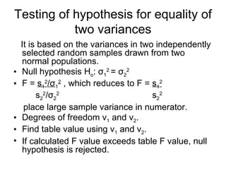 Small Sampling Theory Presentation1 | PPT