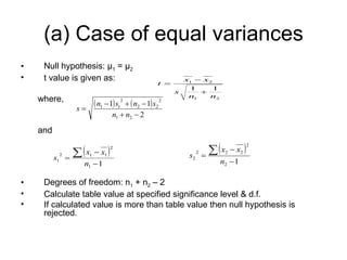 Small Sampling Theory Presentation1 | PPT