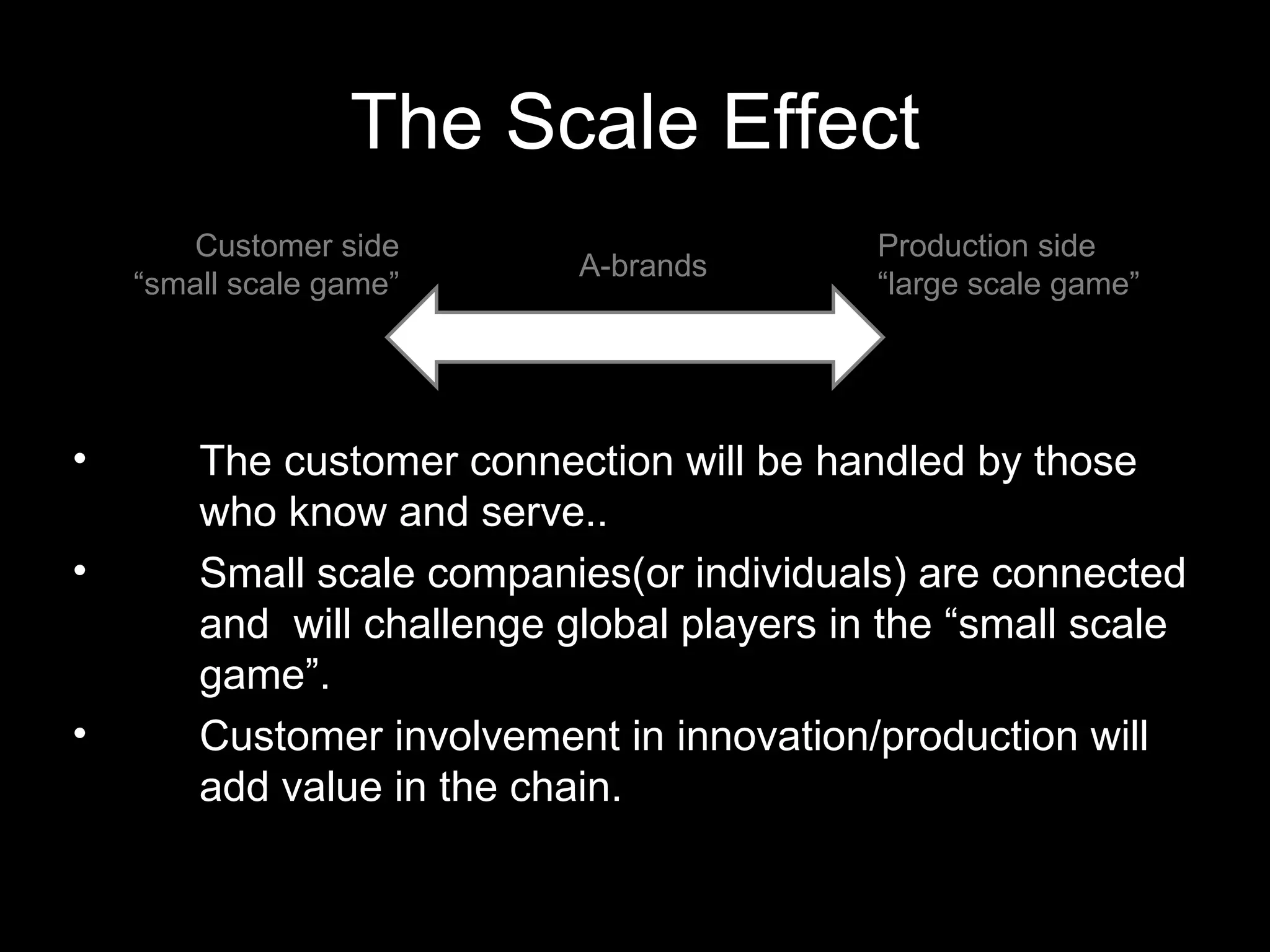 Small scale vs. Large scale | PPT | Business | Business and Finance