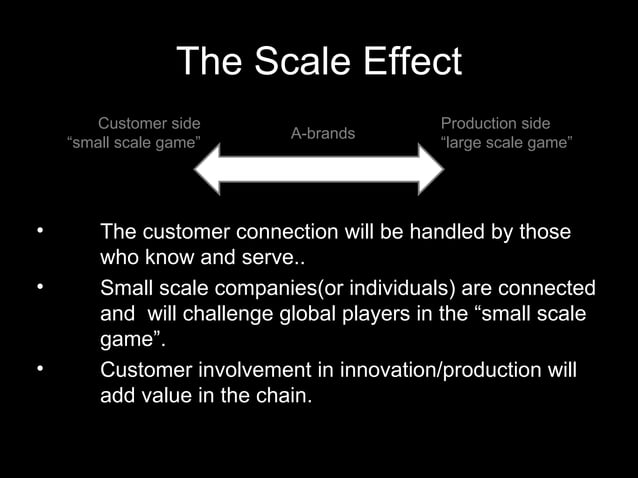 Small scale vs. Large scale | PPT | Business | Business and Finance