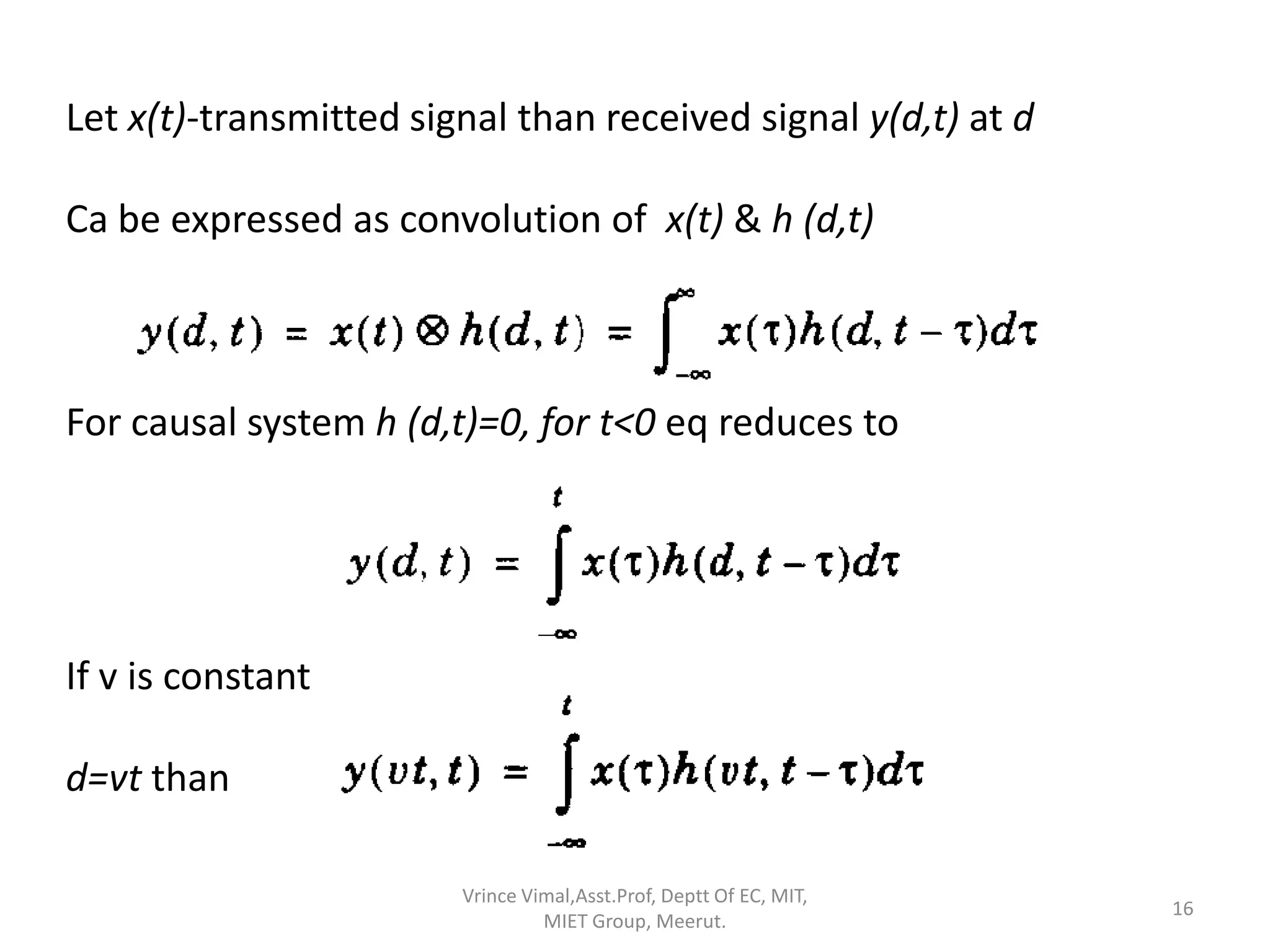 Small scale fading and multipath measurements | PPTX