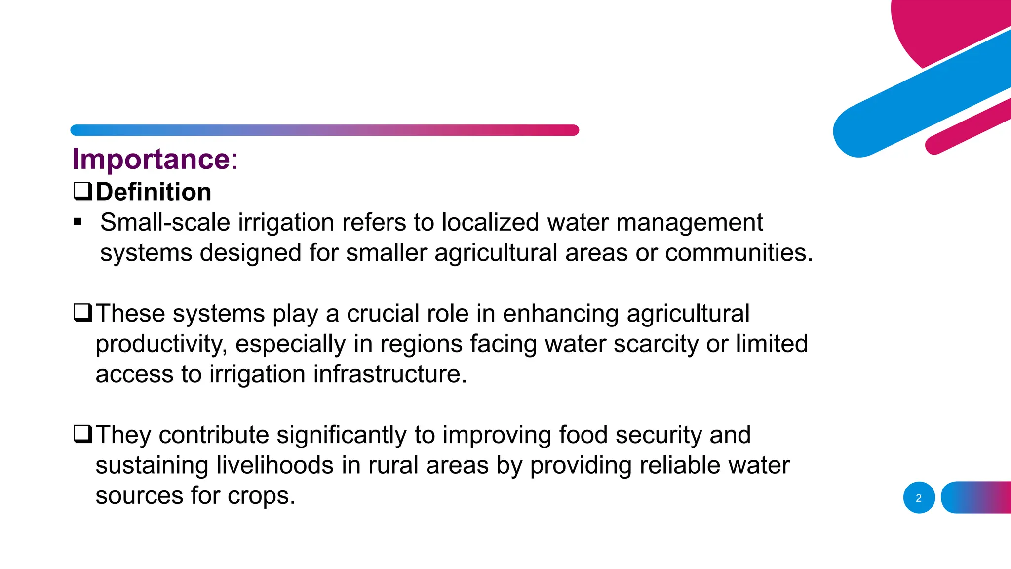Small-Scale Irrigation for Sustainable Farming 160, 239, 479.pptx