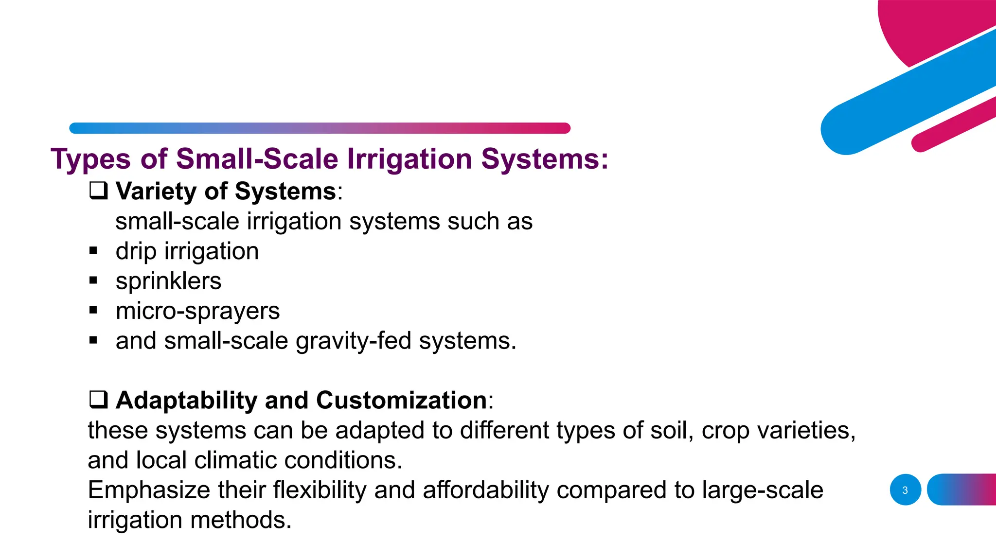 Small-Scale Irrigation for Sustainable Farming 160, 239, 479.pptx