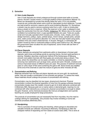 Small Scale Mining in the Philippines: Towards Genuine National ...