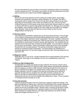 Small Scale Mining in the Philippines: Towards Genuine National ...