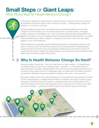 Small Steps or Giant Leaps | PDF