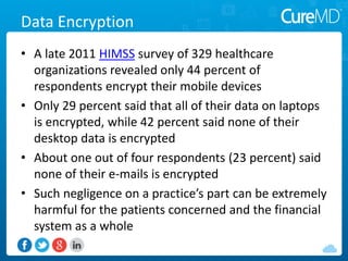 Small actions with big consequences Data Encryption a must do for ...