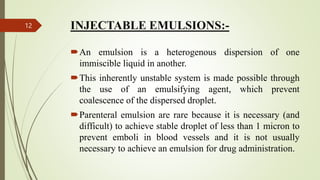 SMALL AND LARGE VOLUMES PARENTERAL PREPARATIONS.pptx