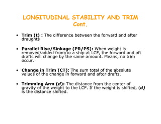 Small angle stability longitudinal | PDF
