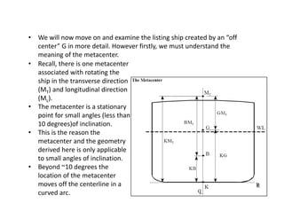 Small angle stability | PPT