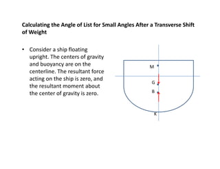 Small angle stability | PPT