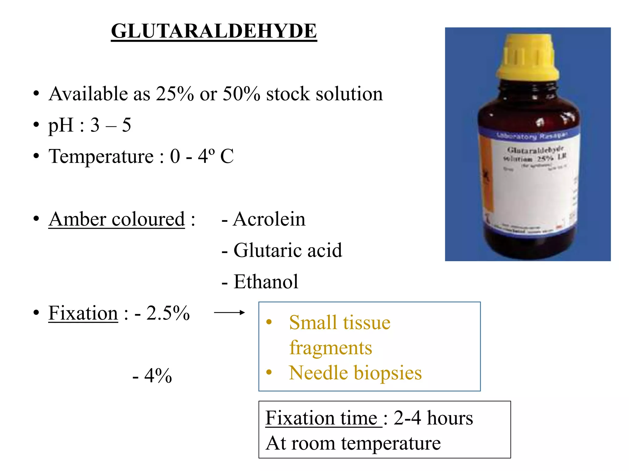 Small biopsy fixatives and their applications | PPTX