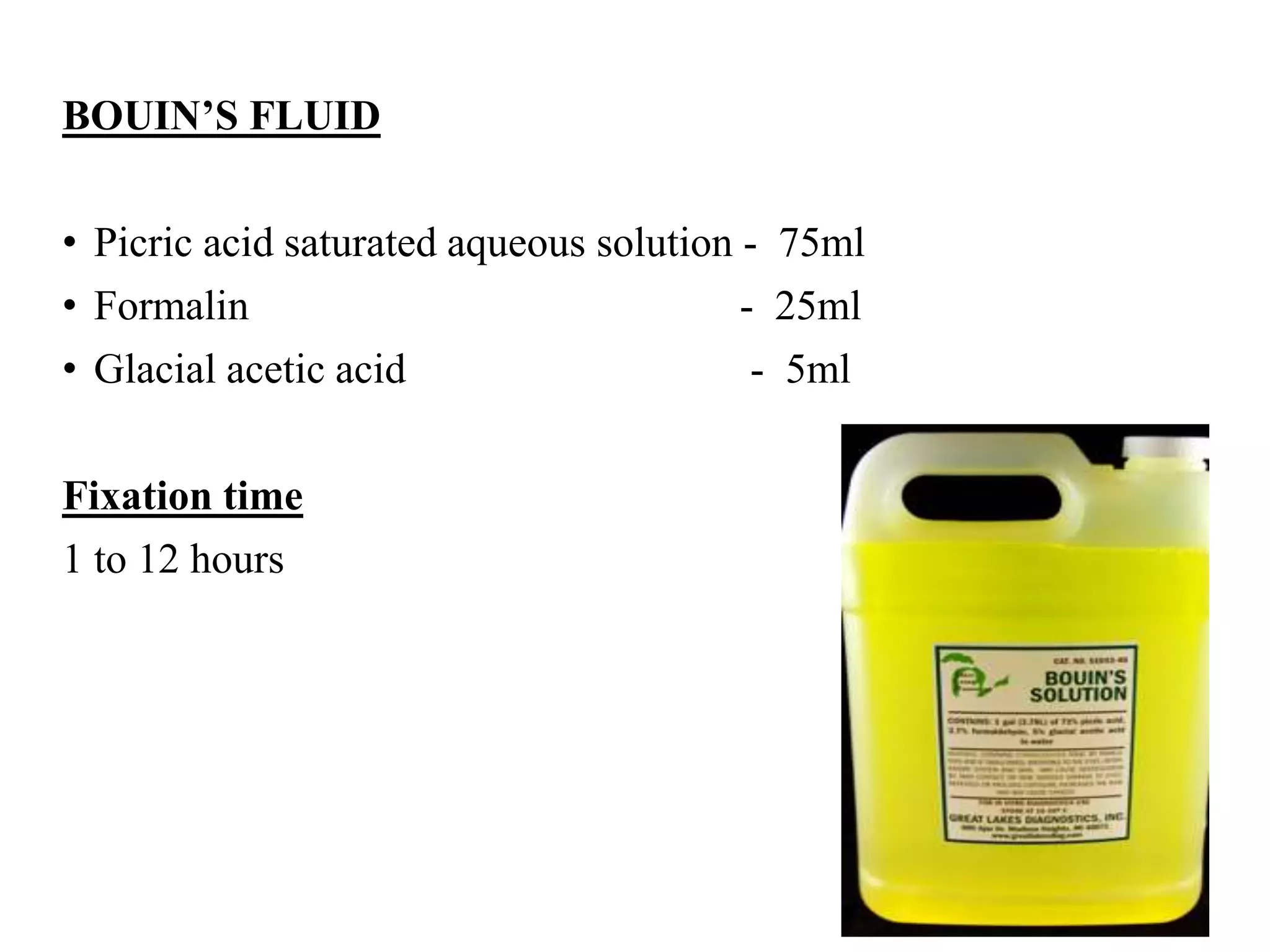 Small biopsy fixatives and their applications | PPTX