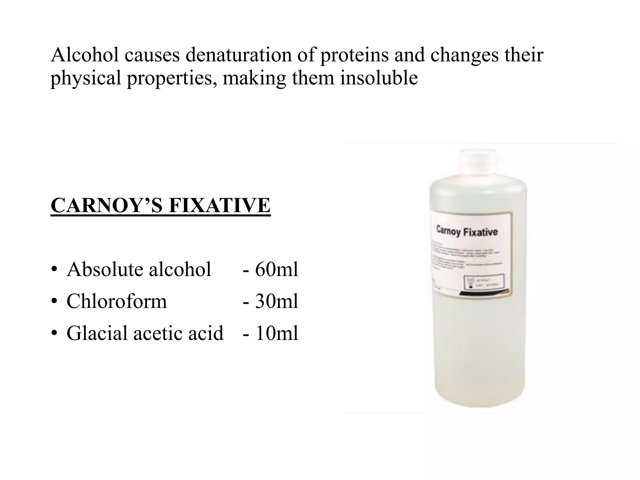 Small biopsy fixatives and their applications | PPTX