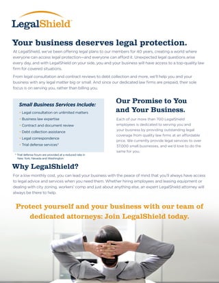 Small Business Plan Factsheet | PDF