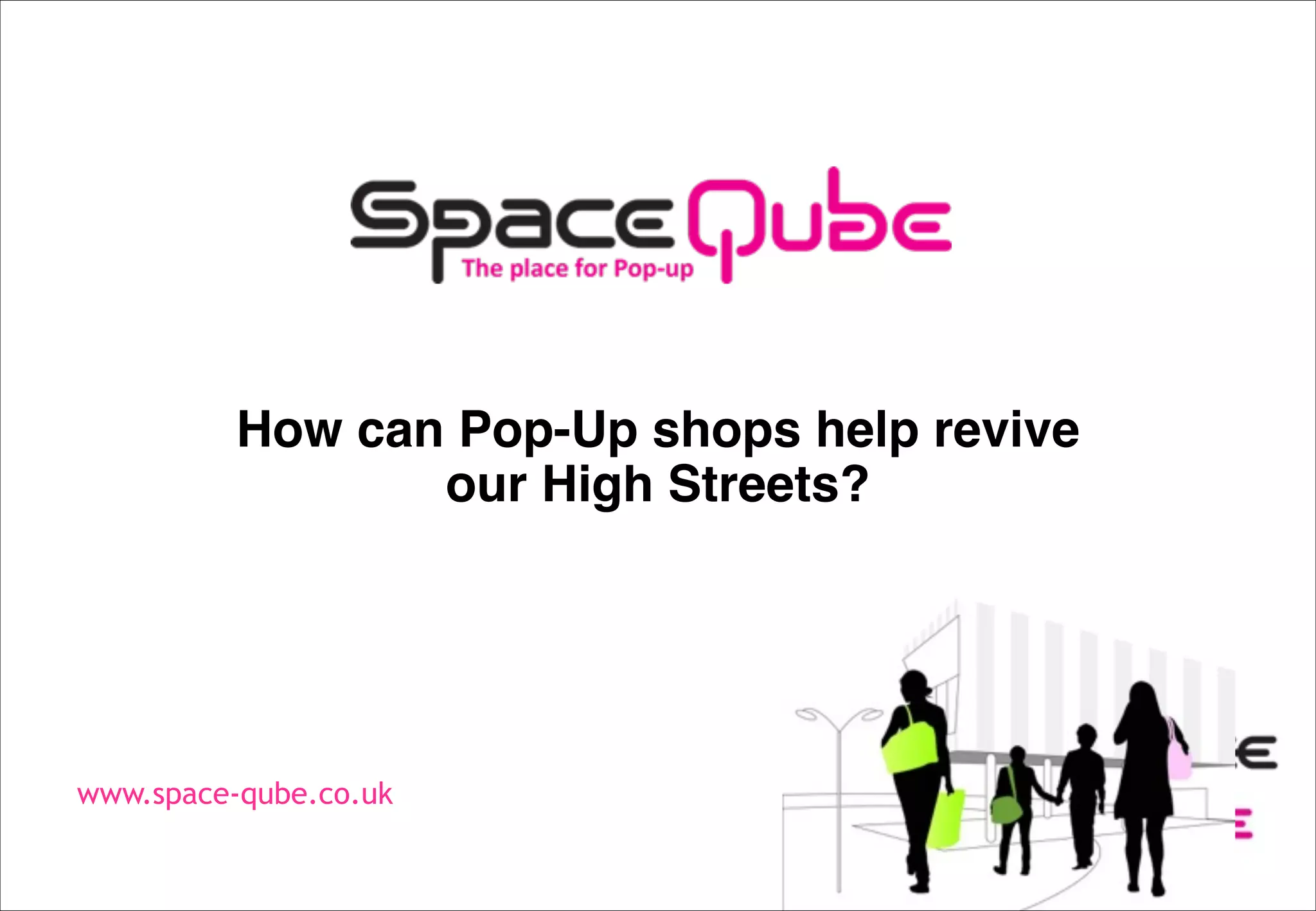 How can popup shops help to revive our high streets? | PDF