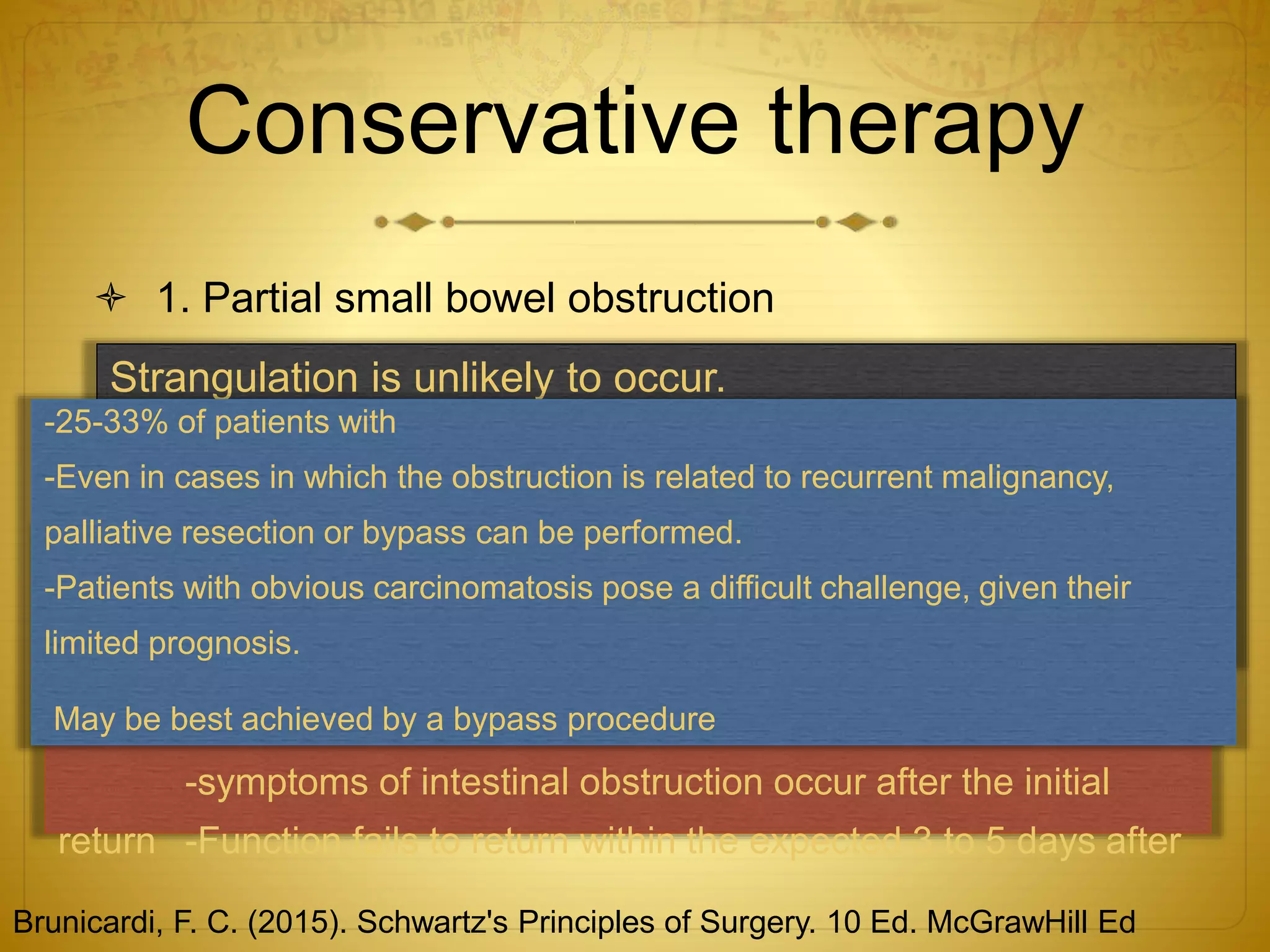 Small bowel obstruction and Intestinal Fistulas | PPTX | Digestive ...