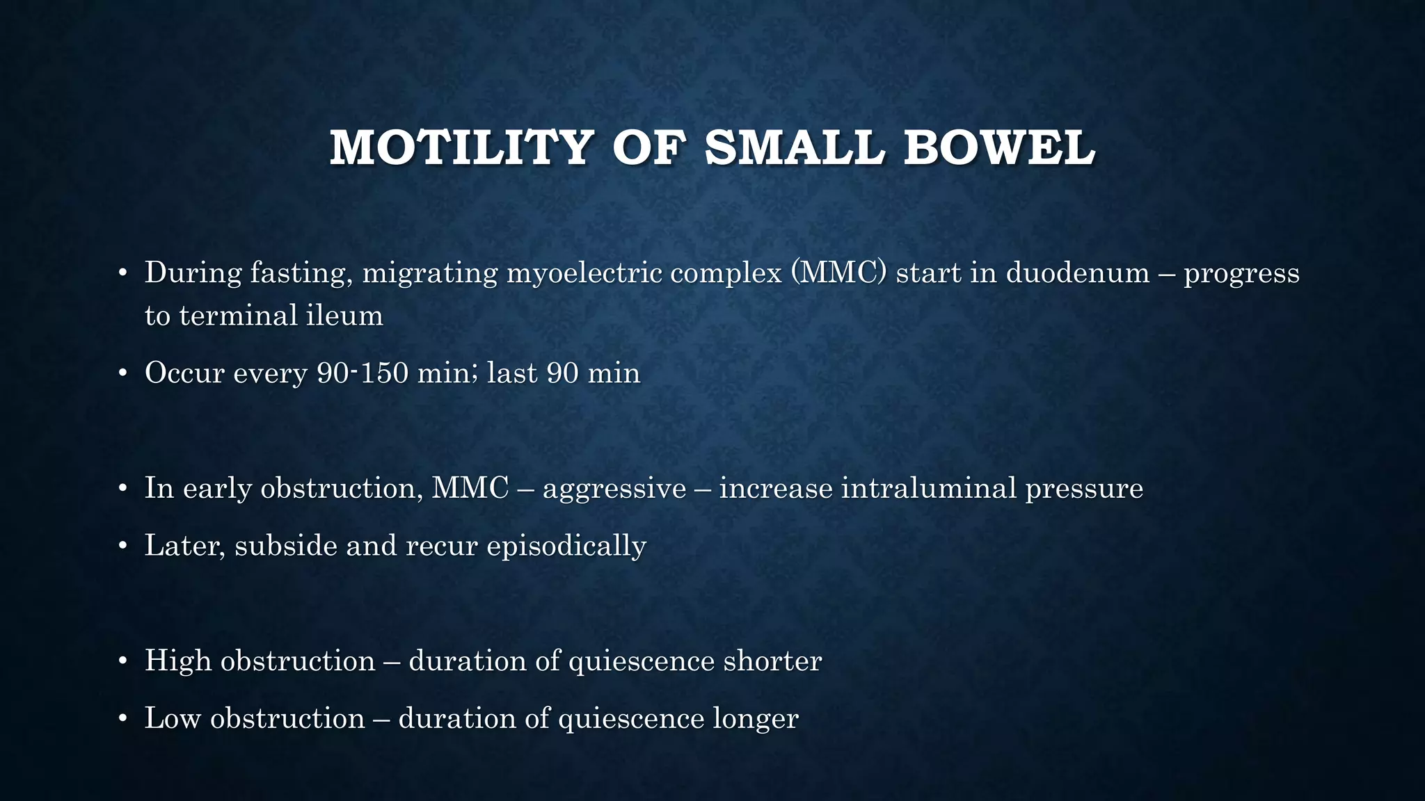 Small bowel obstruction | PPTX