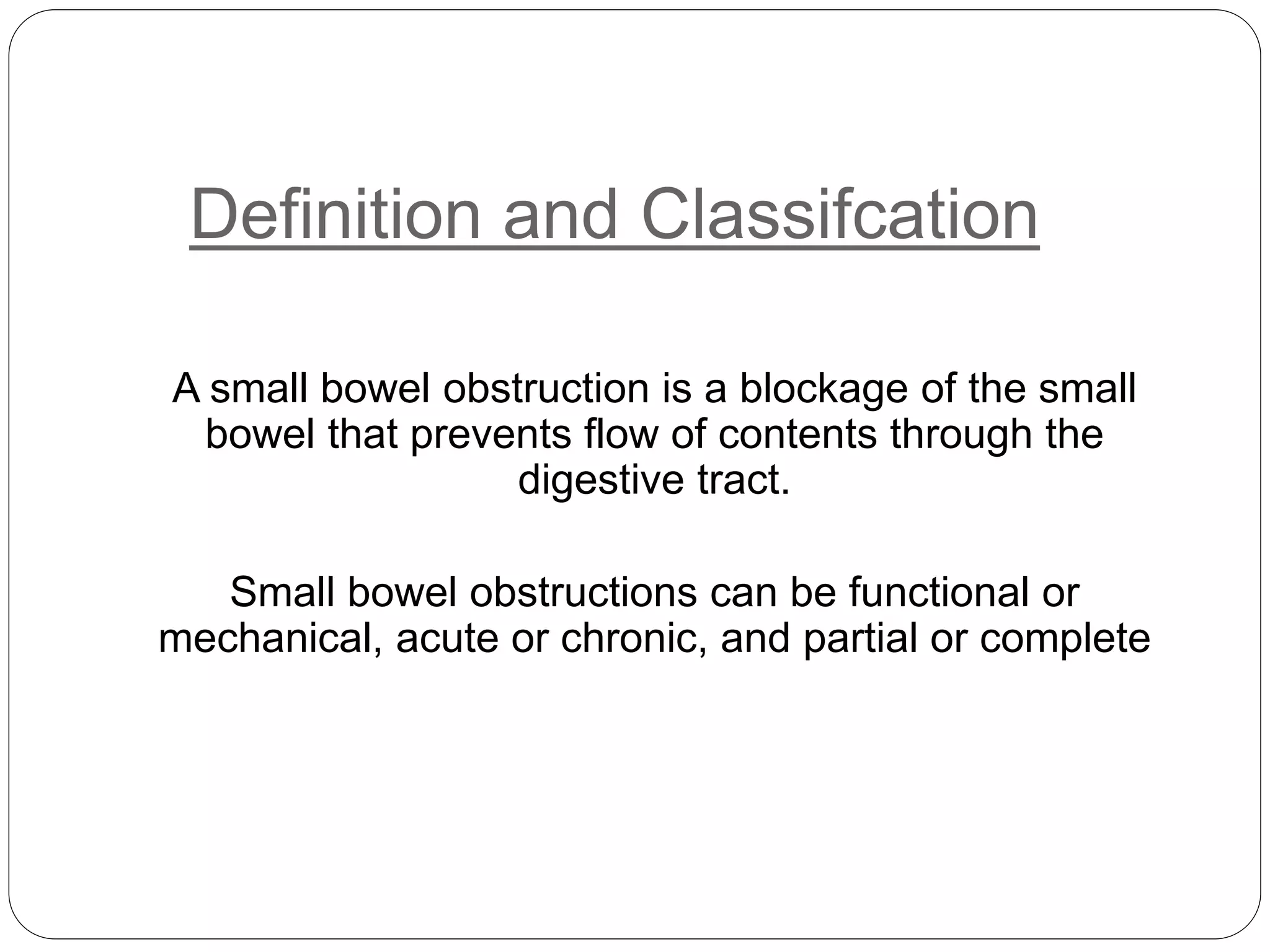 Small Bowel obstruction presentation.pptx