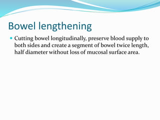 Short bowel syndrome | PPTX