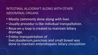 Small bowel tranplantation | PPTX