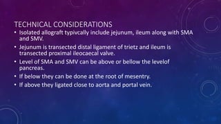 Small bowel tranplantation | PPTX