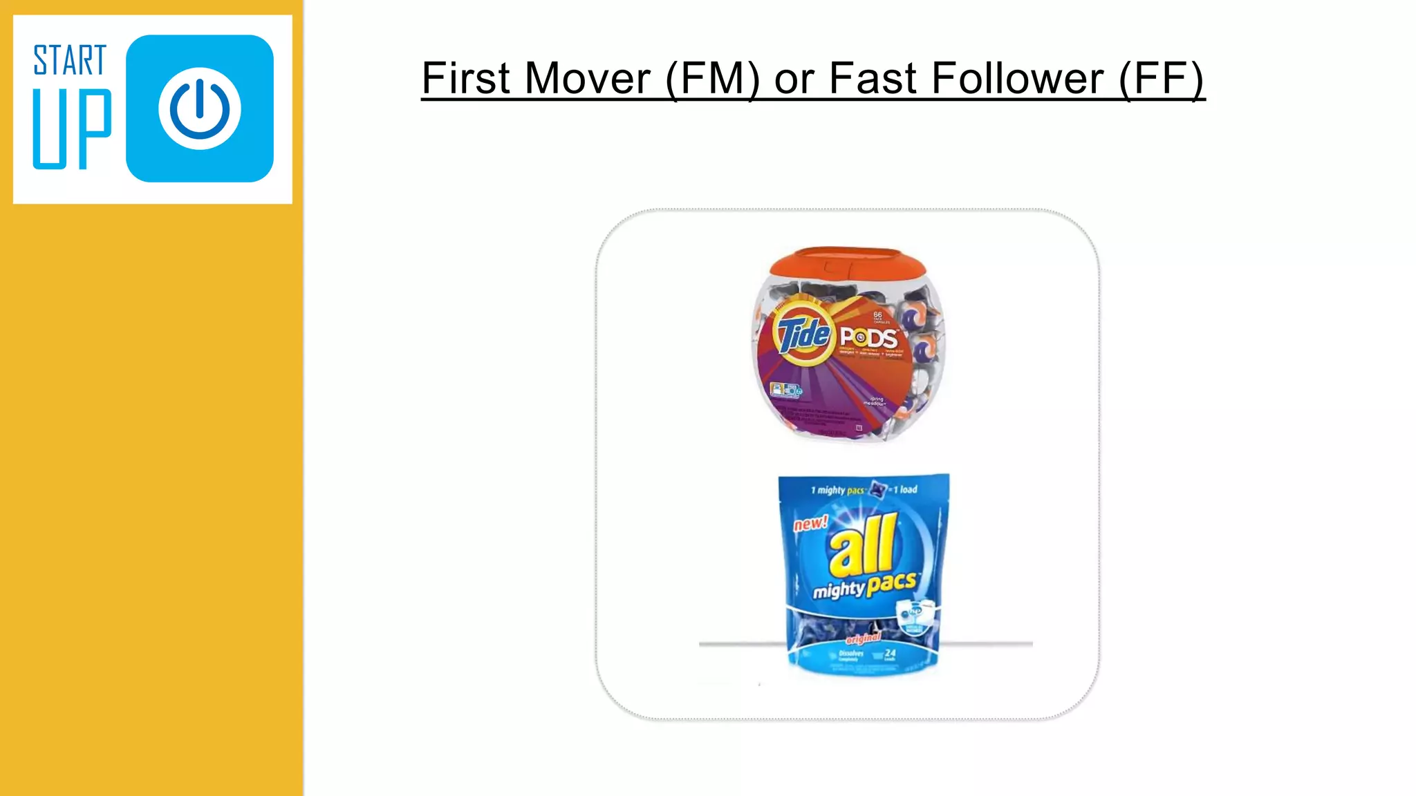 Small Biz vs. Start-Up, Fast Follower vs. First Mover | PPTX