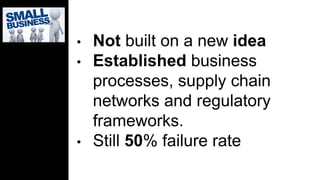 Small Biz vs. Start-Up, Fast Follower vs. First Mover | PPTX | Tablets ...