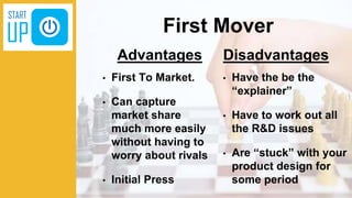 Small Biz vs. Start-Up, Fast Follower vs. First Mover | PPTX | Tablets ...
