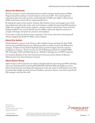 Small Business Research Findings | PDF