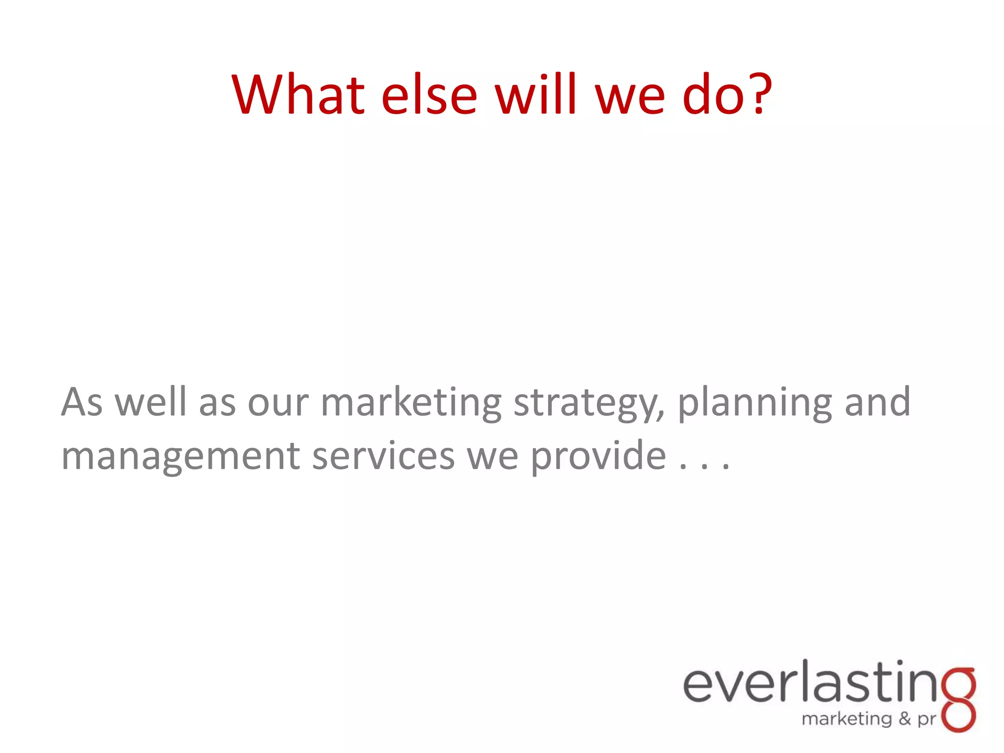 Small business marekting support | PPT