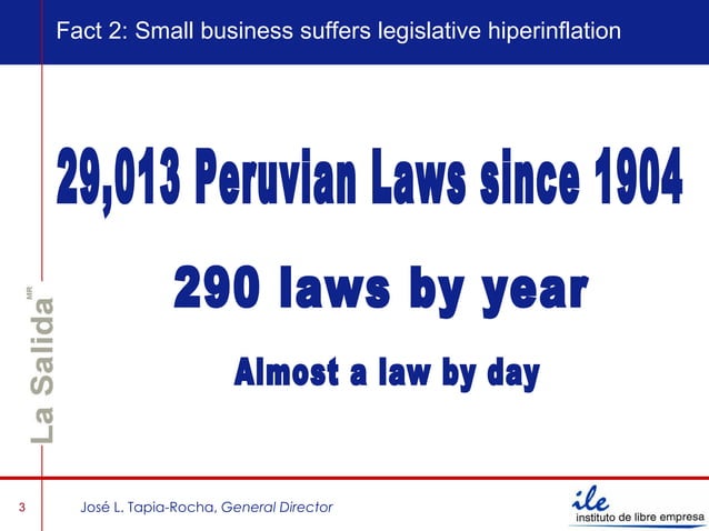 Small business regulations in Perú and some political problems | PPT ...
