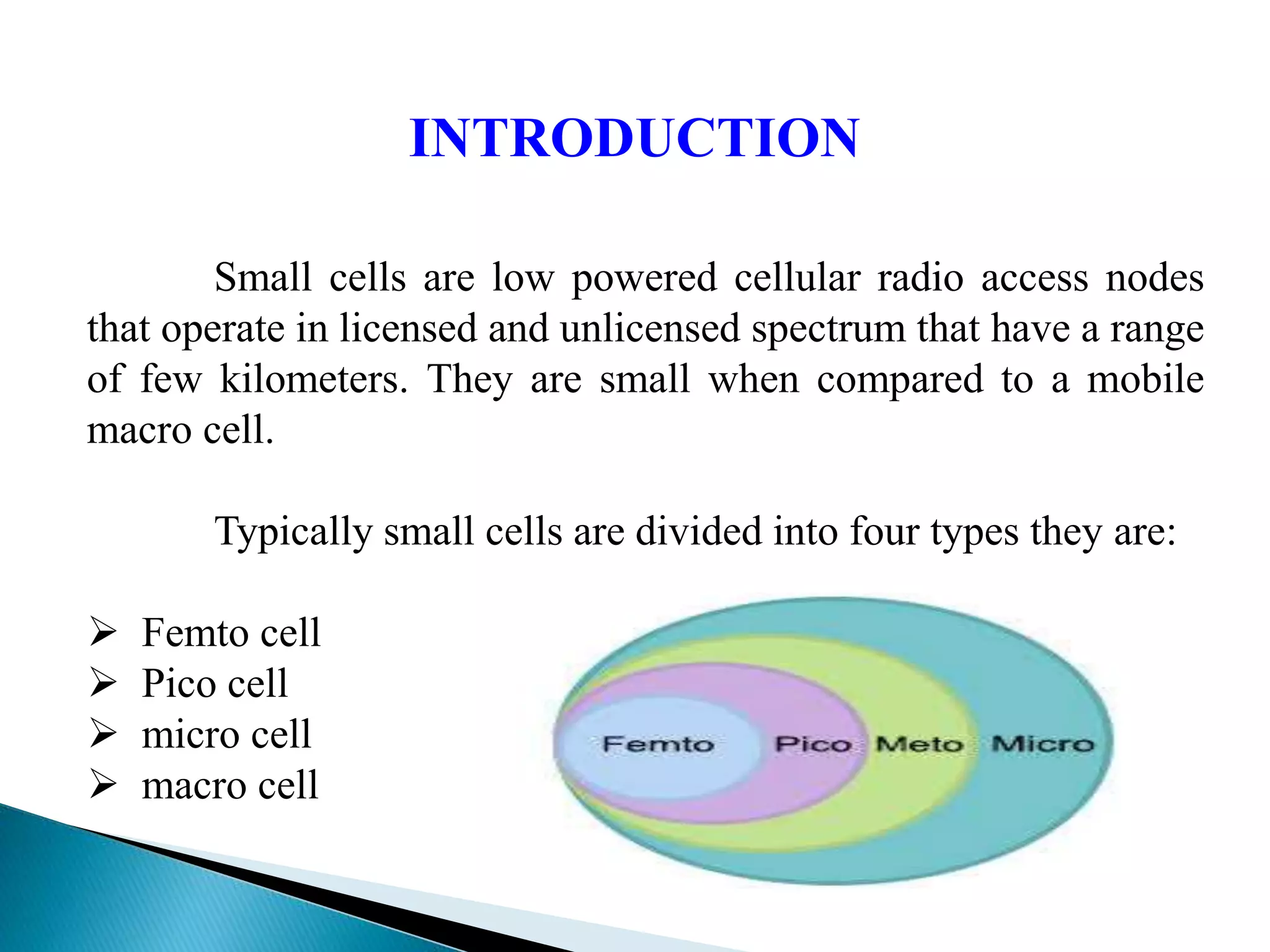 Small Cell IN 5G TECHNOLOGY | PPTX