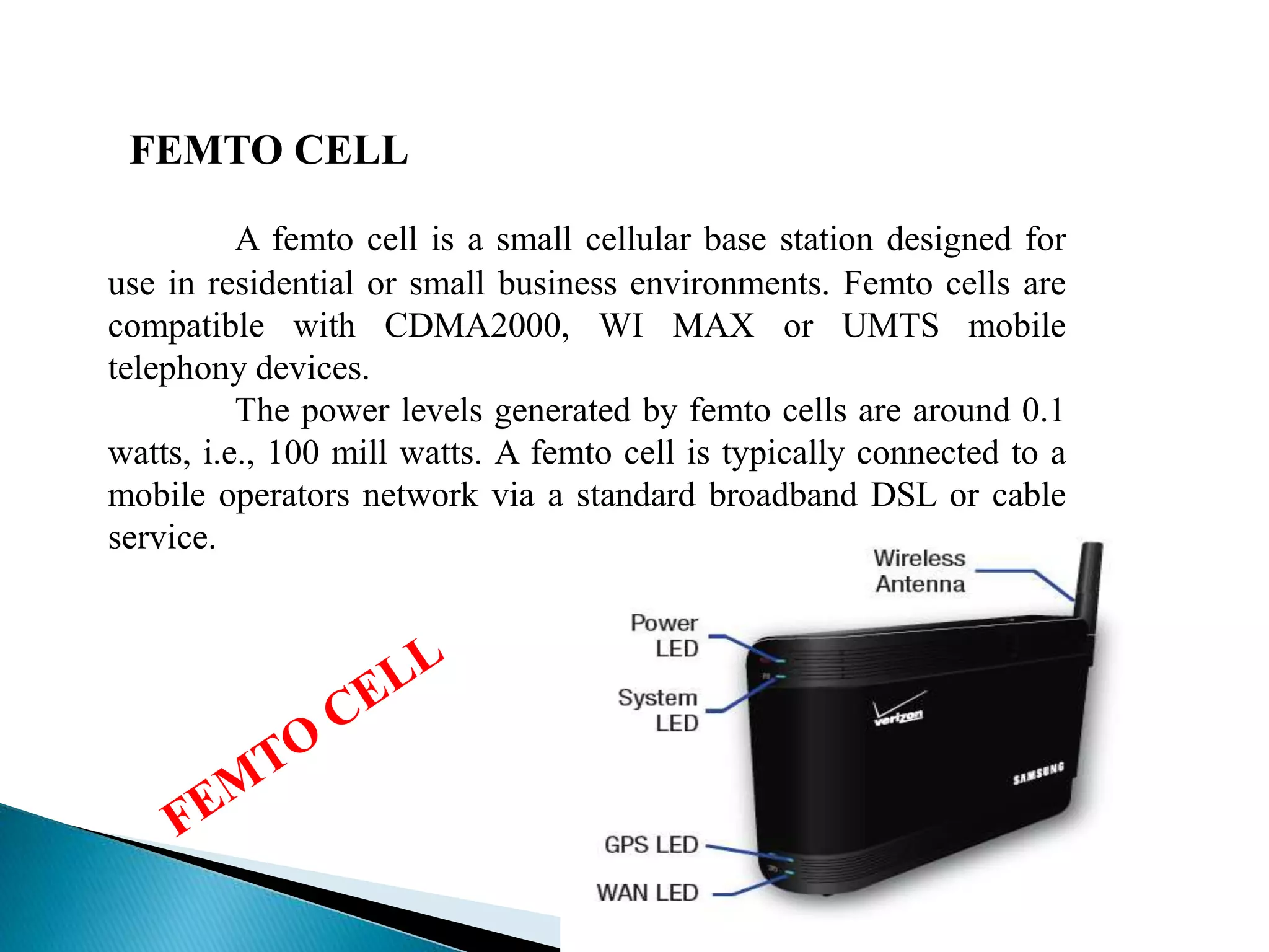 Small Cell IN 5G TECHNOLOGY | PPTX