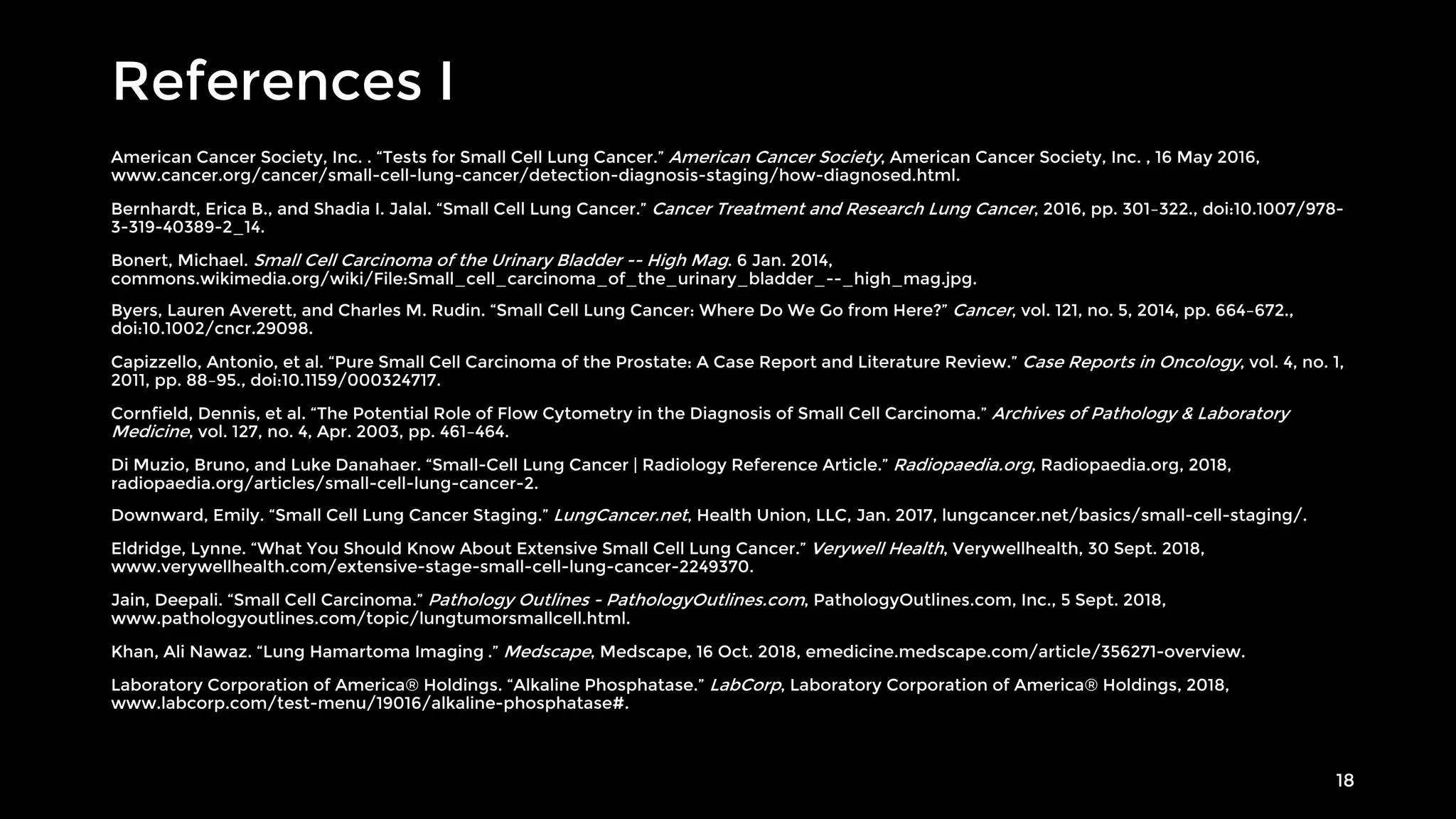 Small Cell Carcinoma – A Pathologic Survey | PDF | Lung and Respiratory ...
