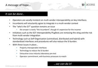 Small Cell Interoperability in the RAN | PPT