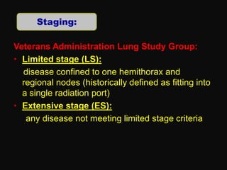 Small cell lung cancer | PDF