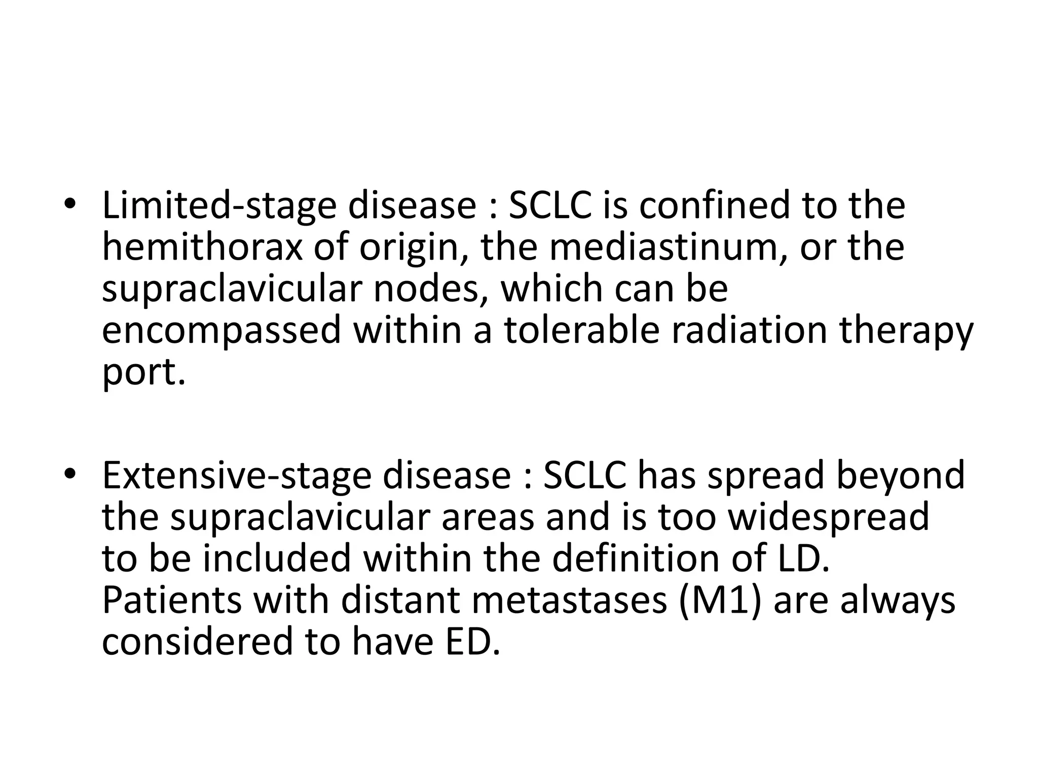 Small cell lung cancer | PPTX