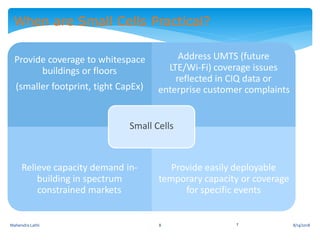 4G / LTE Small cells deployment & challenges | PPT