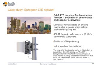 Crucial backhaul economics - the latest Total Cost of Ownership ...