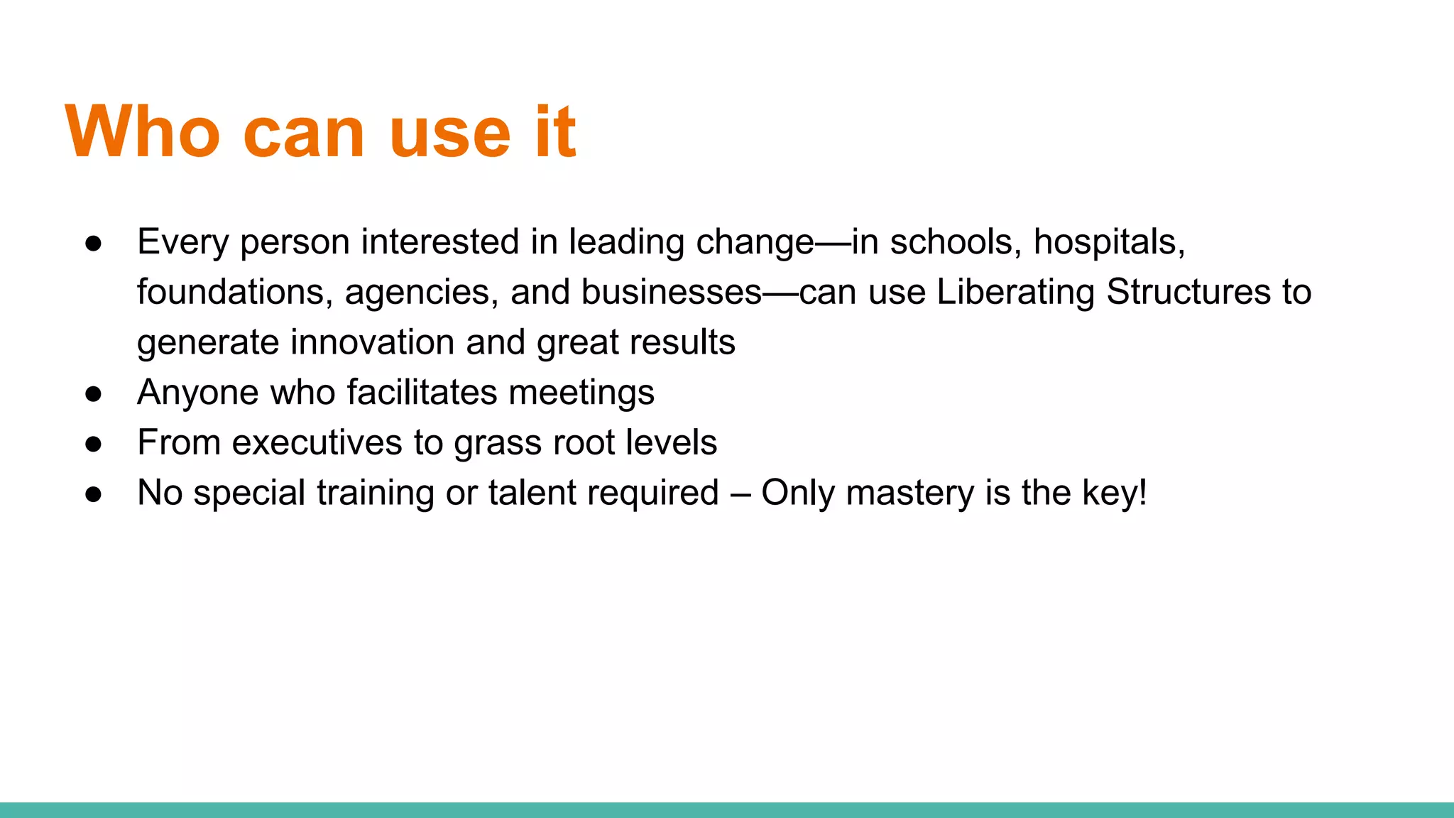 Small changes big impacts | PPTX