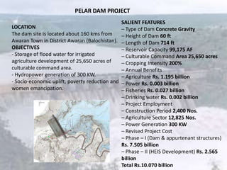 Small dam projects in pakistan | PPTX