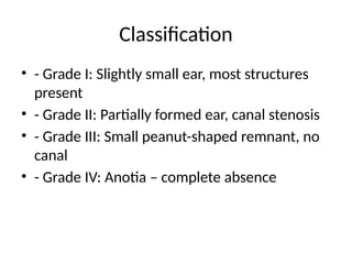 Small_Ear_Microtia_Presentation in simple way. | PPT