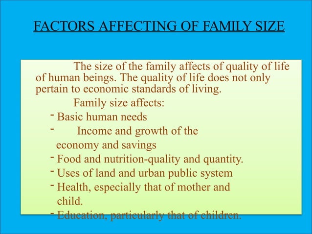 smallfamilynorm-pptx, definition, purpose | PPT