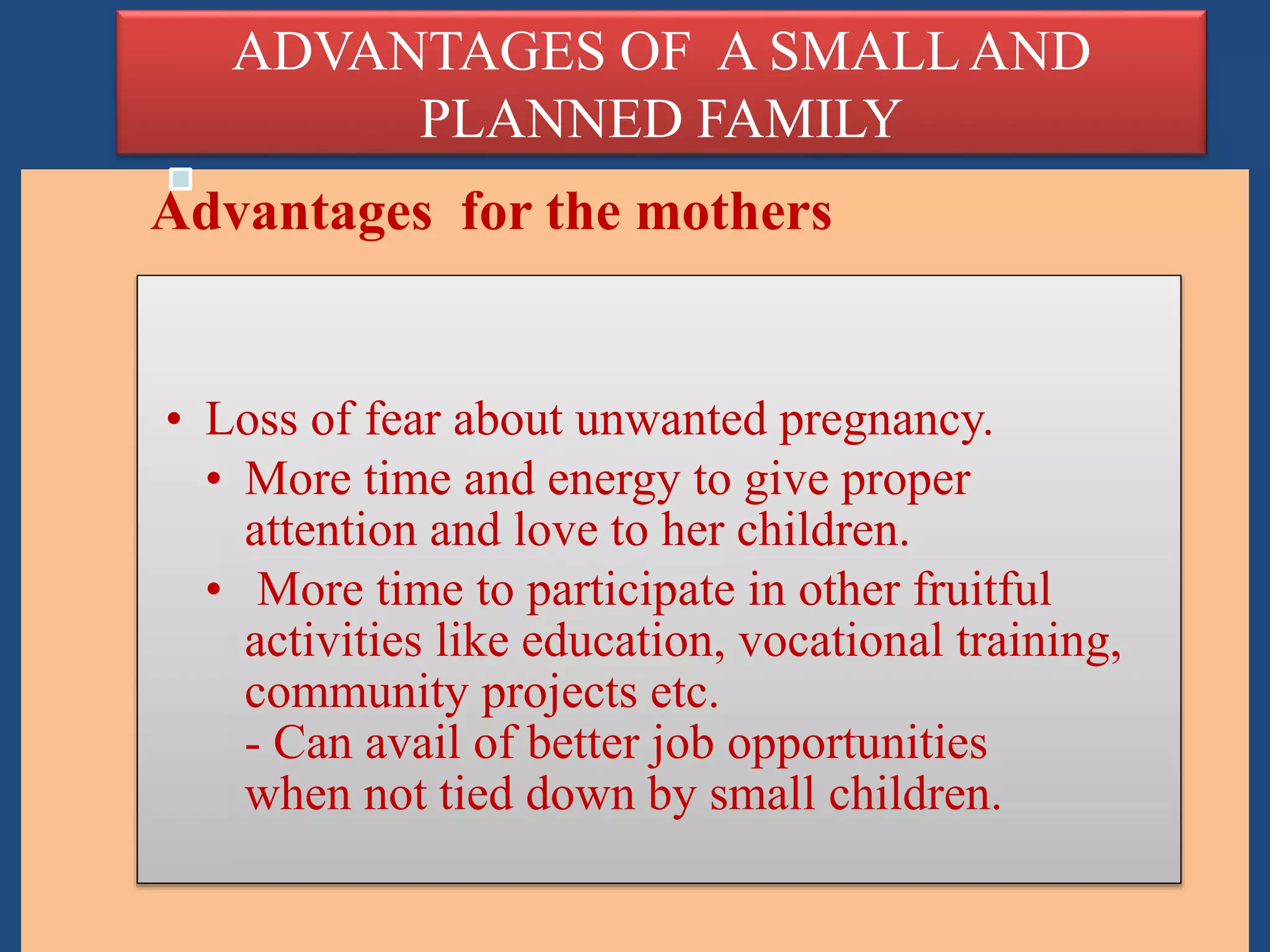 Small family norm - Community Health Nursing | PPTX